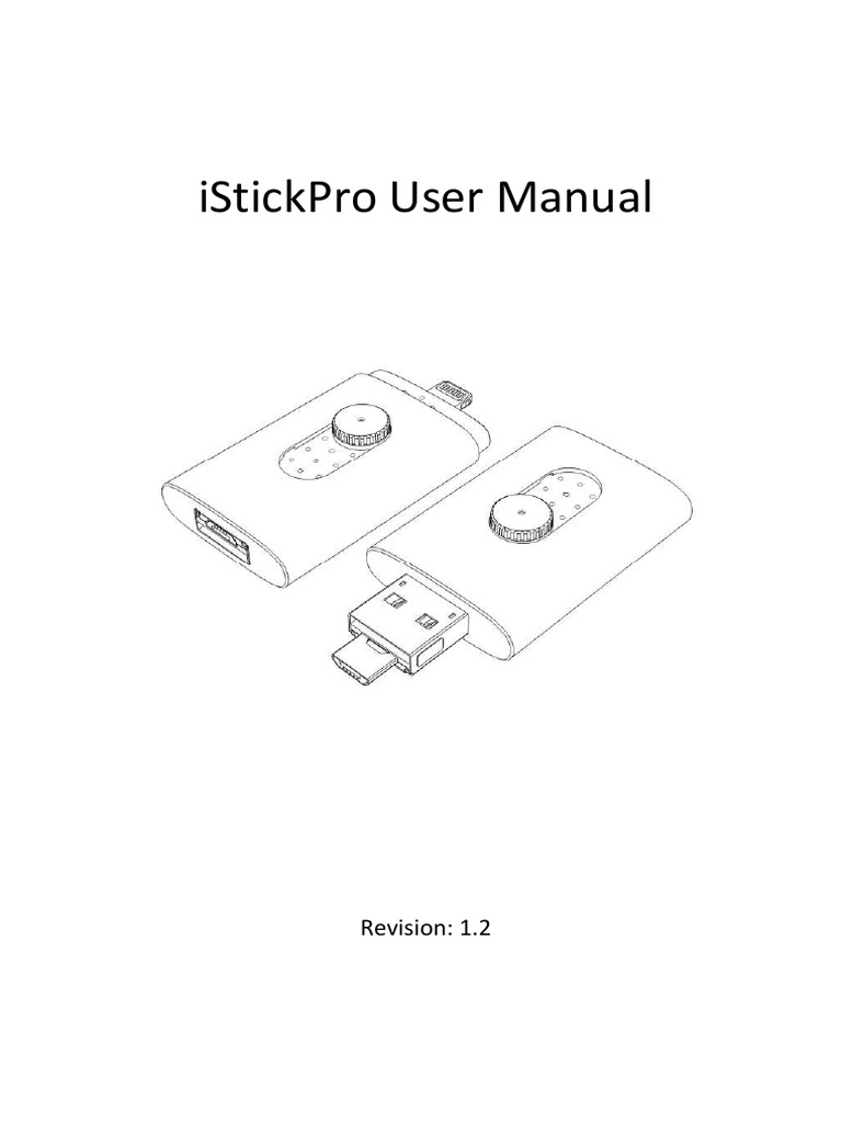 IStickPro User Manual | PDF | Ios | I Pod Touch