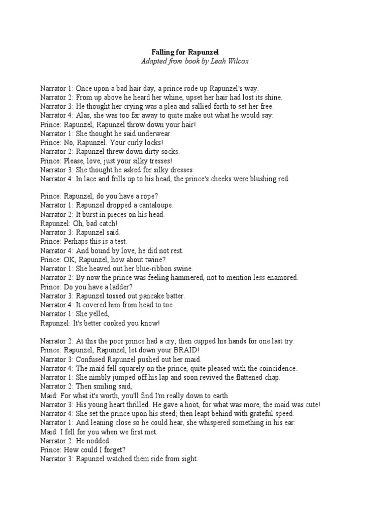 Misunderstood Love in Rapunzel's Tale | PDF