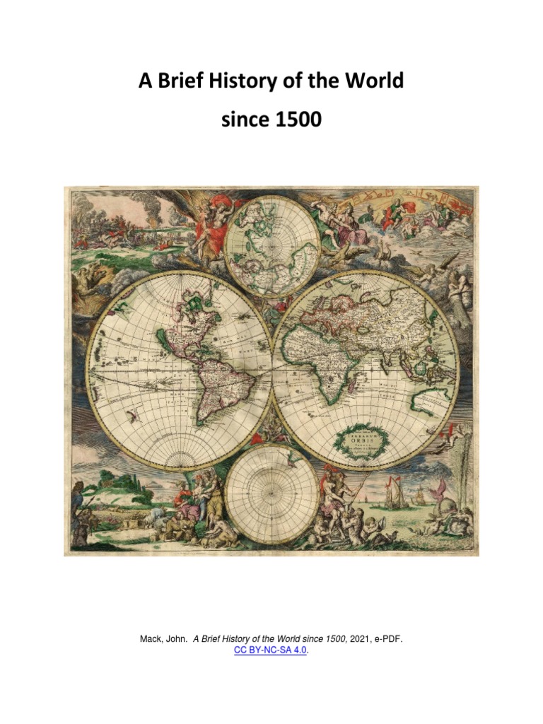 Overview of World History Since 1500 | PDF | Martin Luther | Indulgence