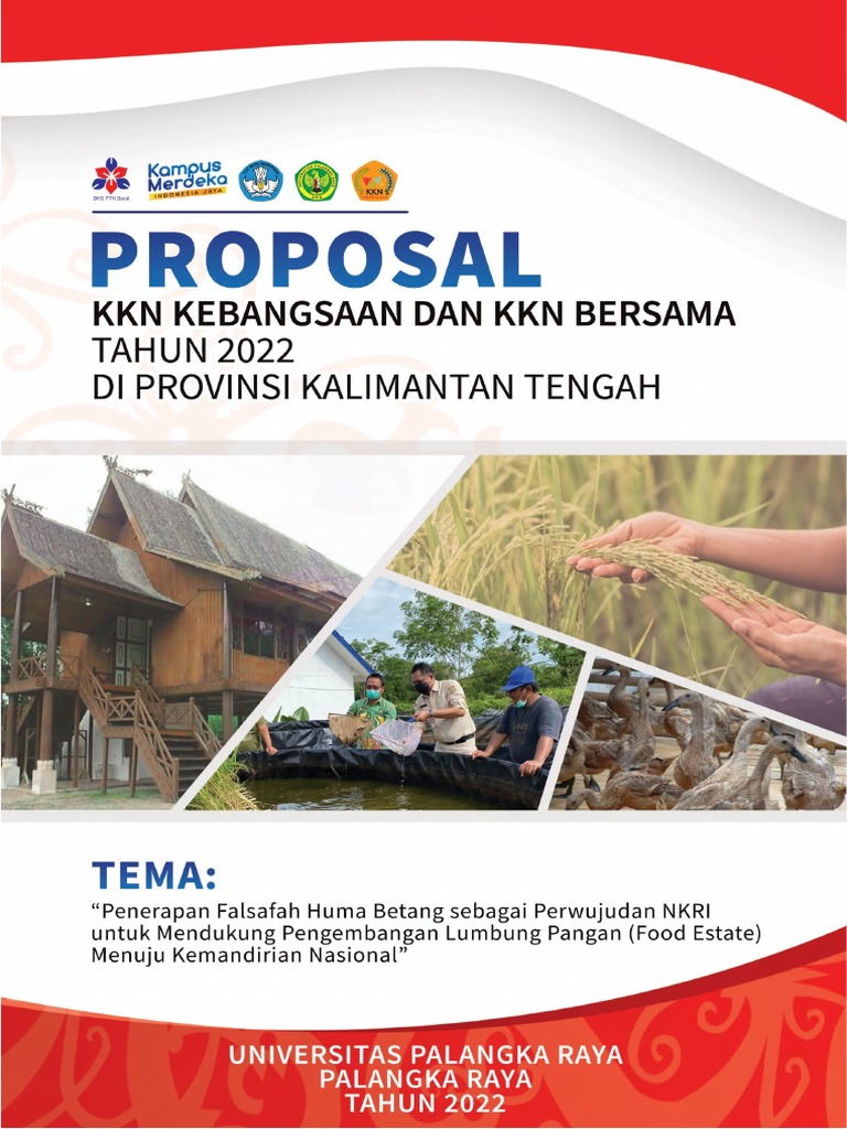 Proposal KKN Kebangsaan Dan KKN Bersama UPR-Final | PDF