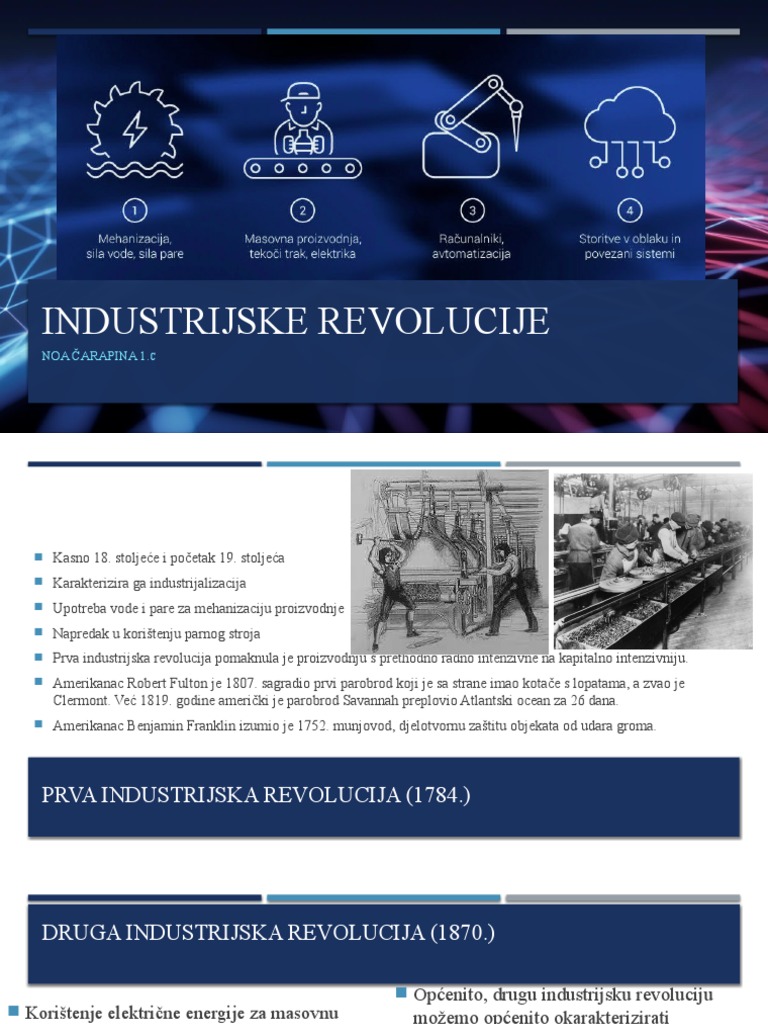 Industrijske Revolucije-Noa Čarapina | PDF
