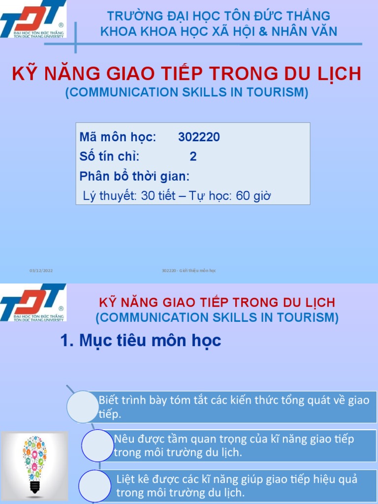 KNGTTDL Gioi Thieu Mon Hoc | PDF