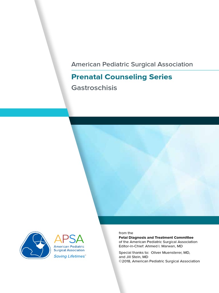 APSA Gastroschisis Brochure FNL | PDF | Prenatal Development | Fetus