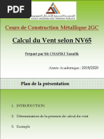 Chapitre 6. Etude Du Vent Selon NV65 | PDF | Pression | Plaie