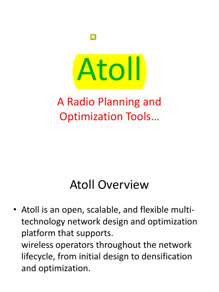 An Overview of Atoll Radio Planning and Optimization Software: A Guide ...