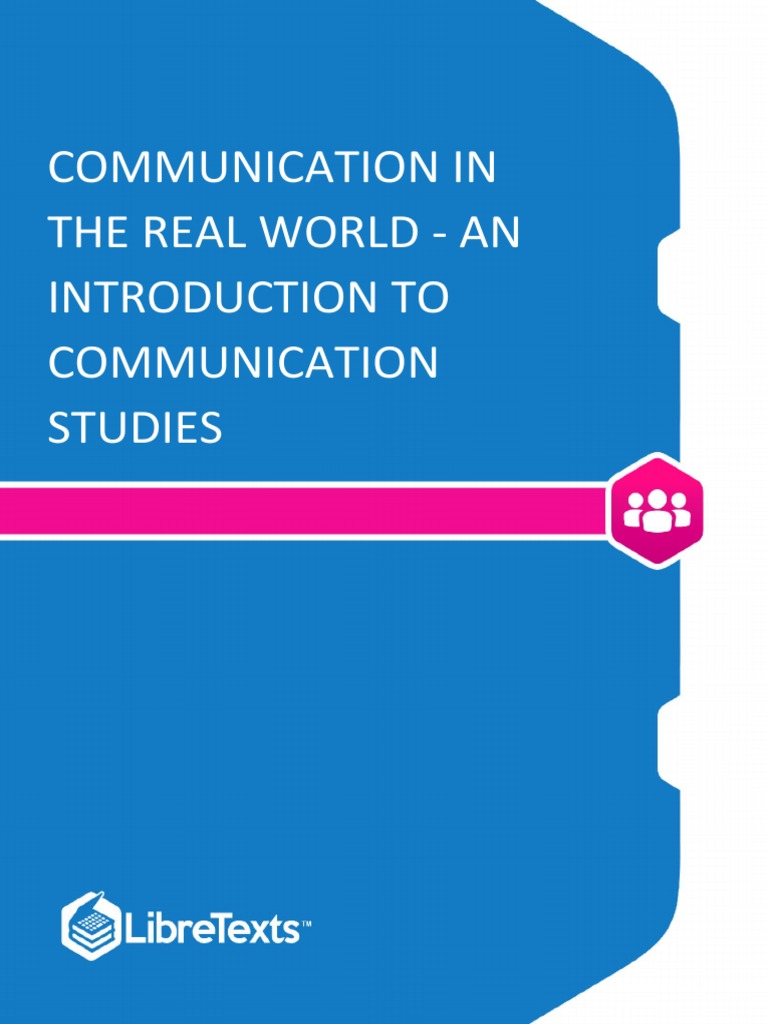 CH1 Introduction COM100 in The Real World | PDF | Communication | Public Speaking