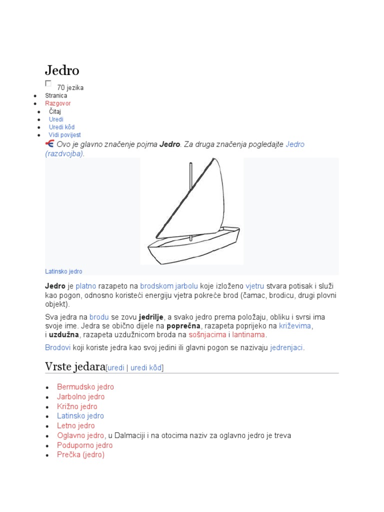 Jedro 1 | PDF