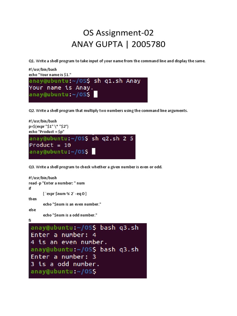 Os Assignment 02 Pdf Computer File Software Development