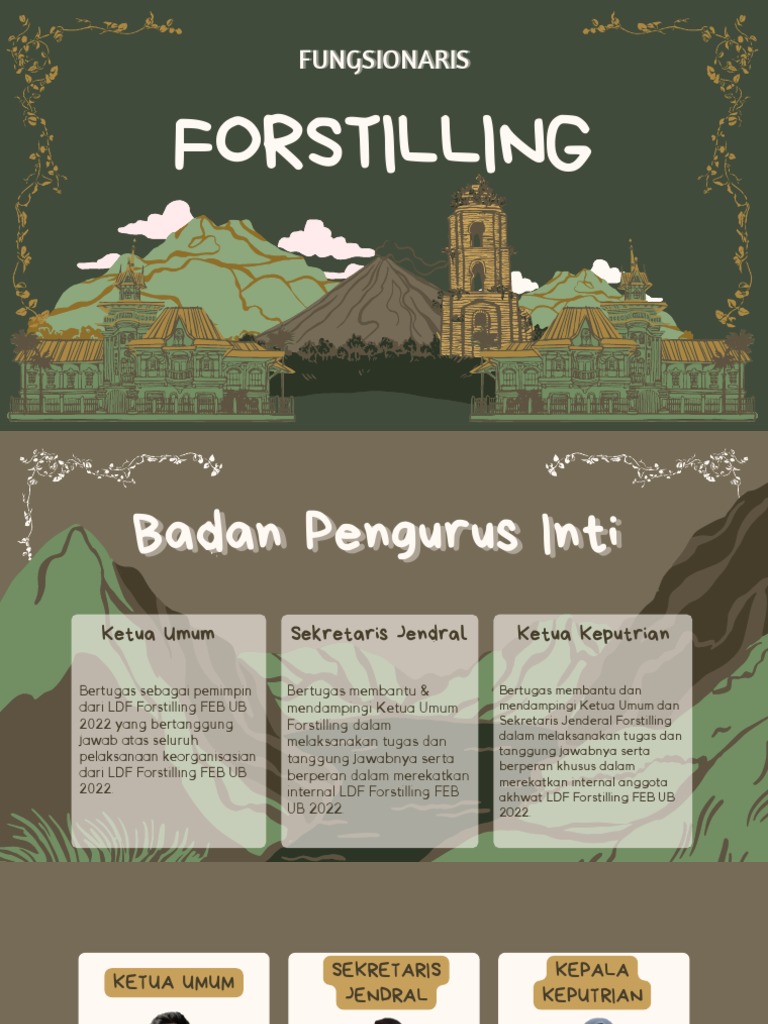 Struktur Organisasi Forstilling | PDF