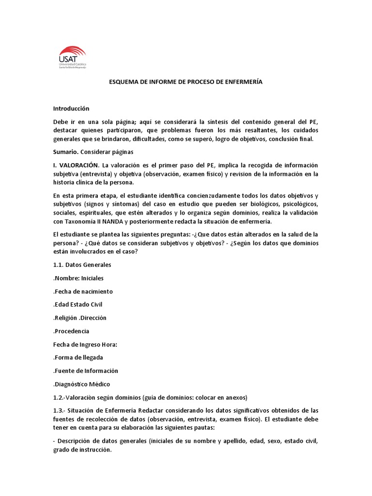 Esquema de Pae | PDF | Diagnostico medico | Cuidado de la salud