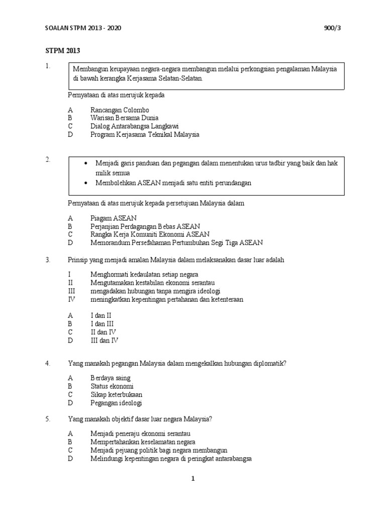 Objektif P3 | PDF