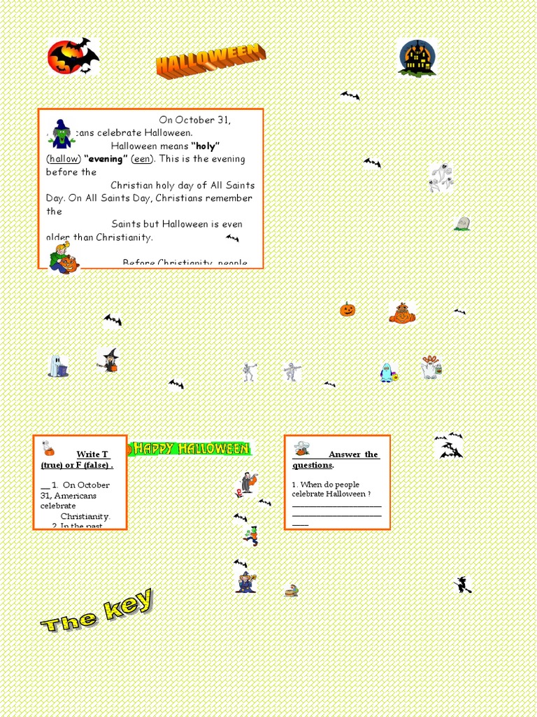 Halloween Reading 11297 | PDF | Social Science