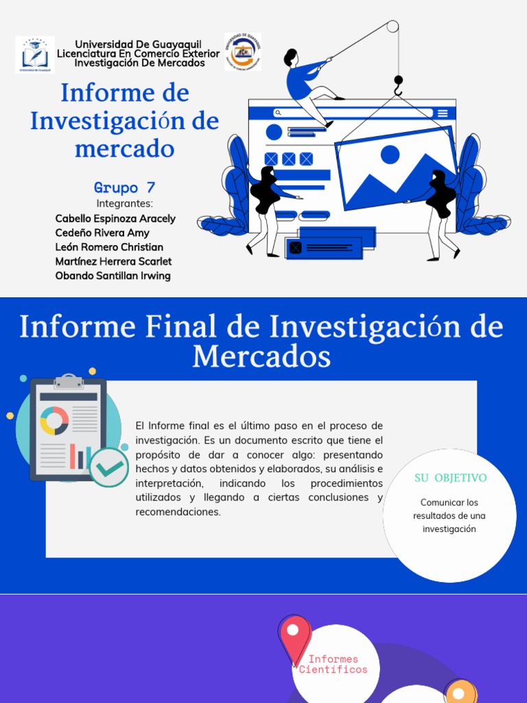 Informe de Investigación de Mercados - Grupo 7 | PDF | Estadísticas ...