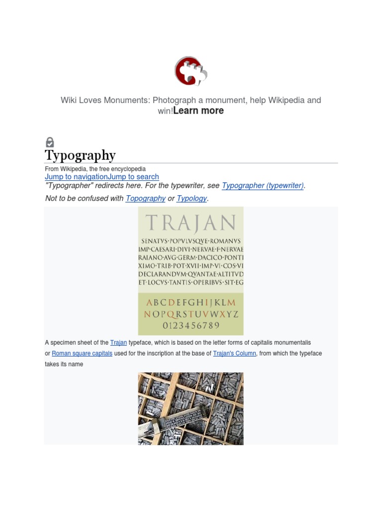 Typography | PDF | Typography | Typefaces