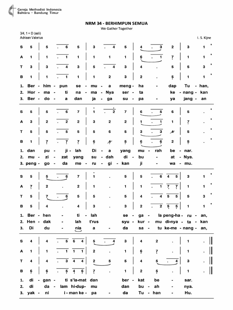 NRM 34 - Berhimpun Semua | PDF