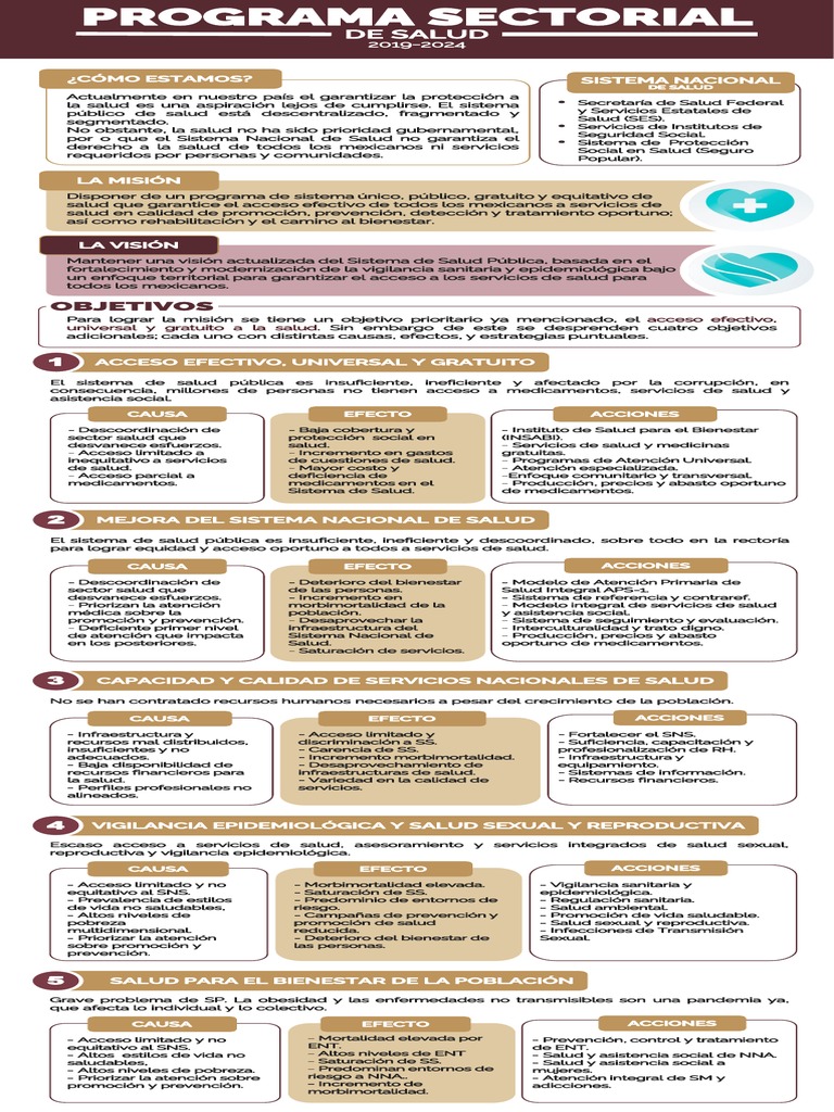 Programa Sectorial De Salud Pdf