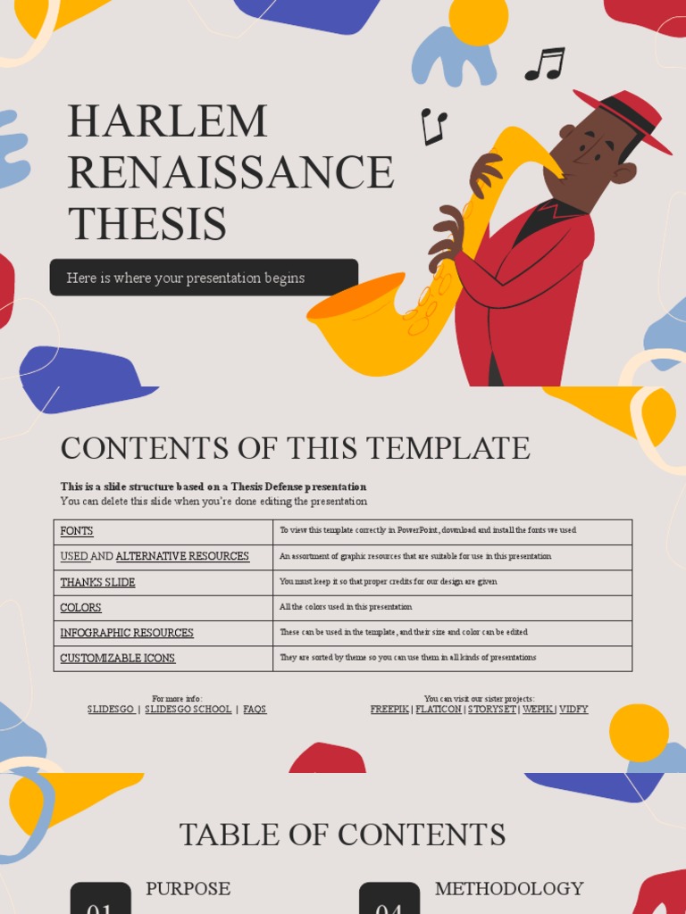 Harlem Renaissance Thesis by Slidesgo | PDF | Planets | Solar System
