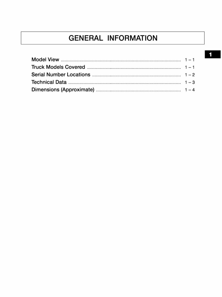 General Information | PDF
