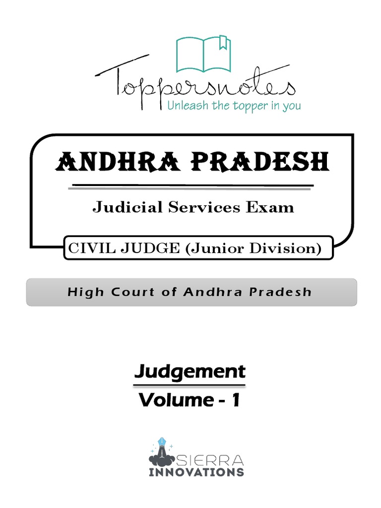 AP JSE Sample Judgement Volume 1 | PDF | Judgment (Law) | Lawsuit