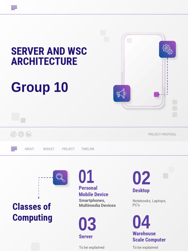 Small Business Web Site 4 - 3 Project Proposal by Slidesgo | PDF | Server (Computing) | Cloud ...