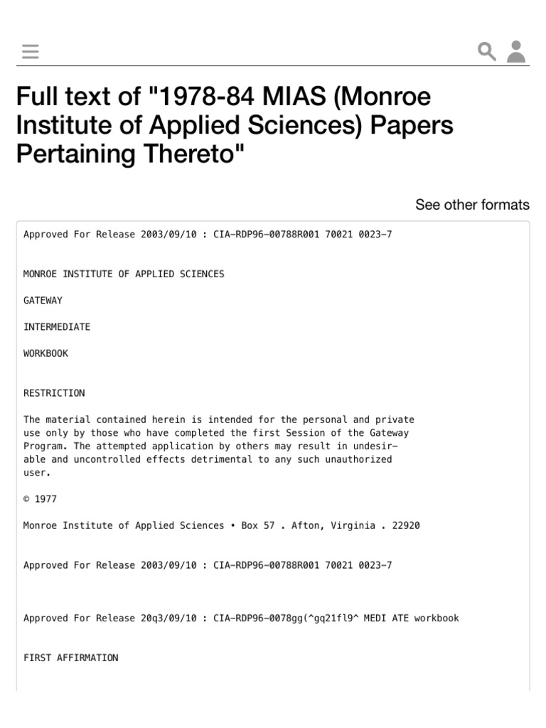 Full Text of "1978-84 MIAS | PDF