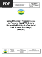 Portada de Proyecto Uptjaa | PDF