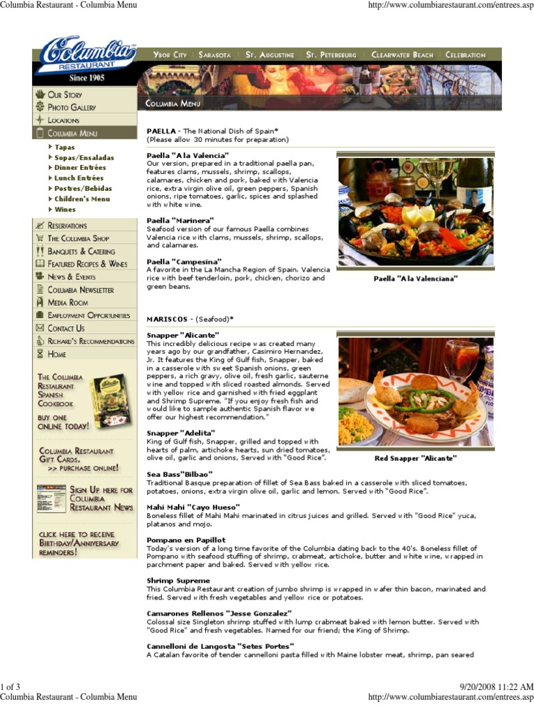 Dinner Menu | PDF | Food And Drink | Foods