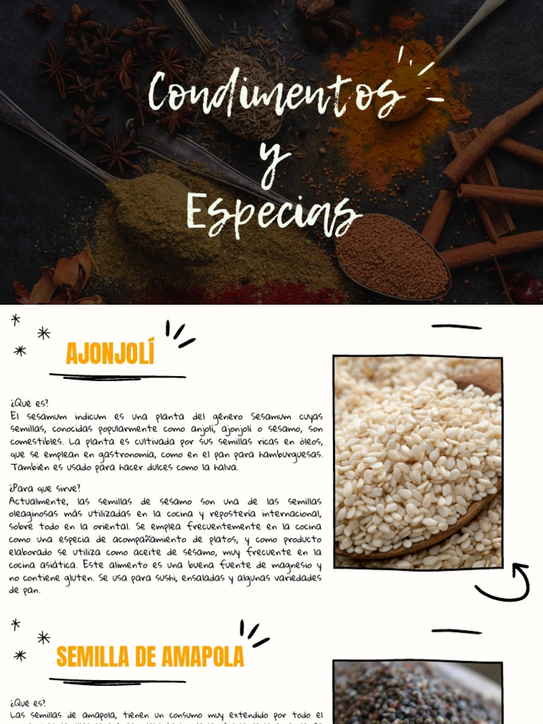 Raíz japonesa como condimento esencial | PDF | Sésamo | Cilantro