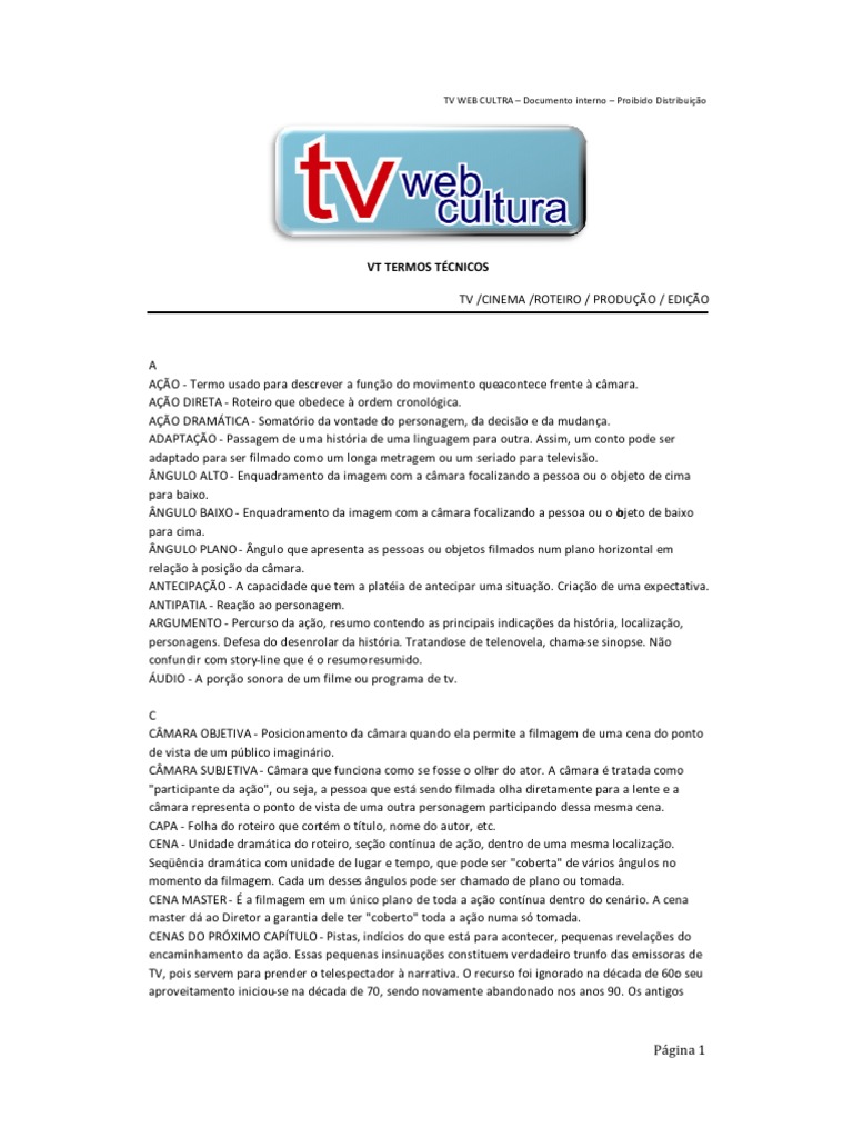 Jennifer Fabri e Vermont Cinemas | PDF | Roteiro | Cor