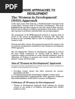 Moser Framework Background in Reaction To The Women in Development ...