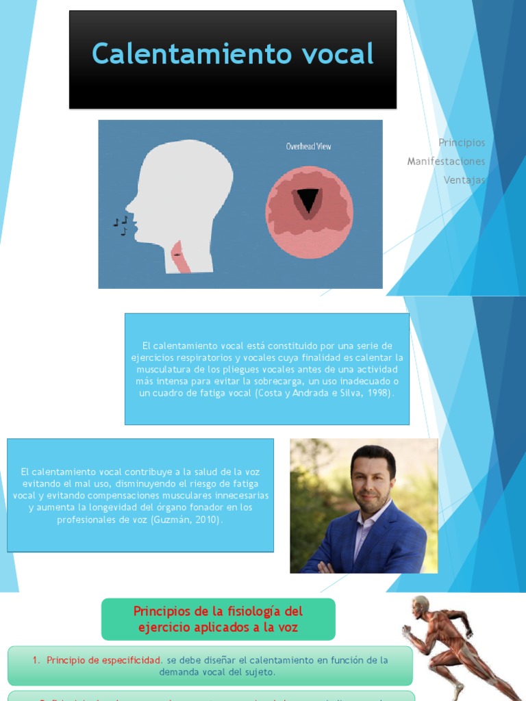 Calentamiento Vocal | PDF | Sonido | Músculo esquelético