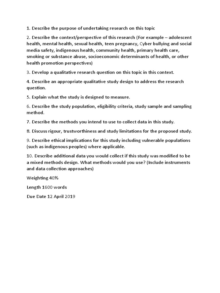 Assessment 2nrs6900 | PDF
