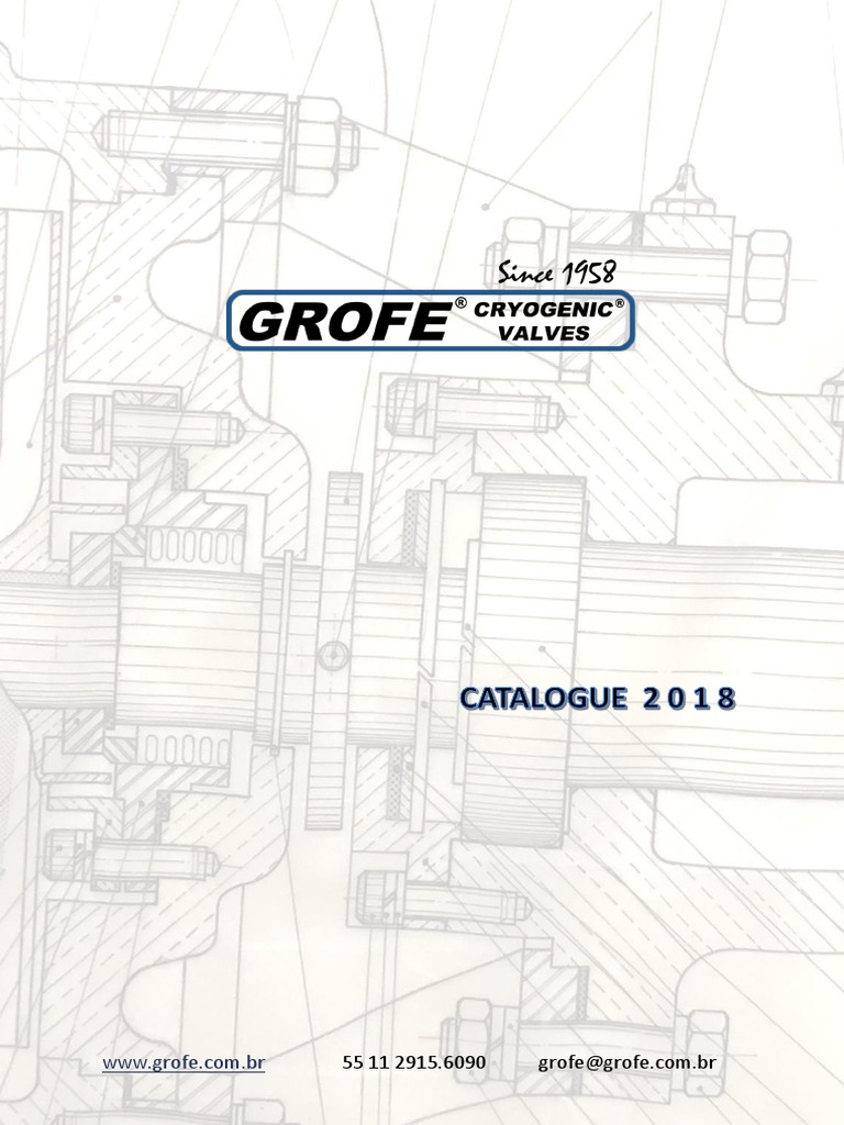 Grofe Cryogenic Valves and Pumps Catalogue | PDF | Valve | Pipe (Fluid ...