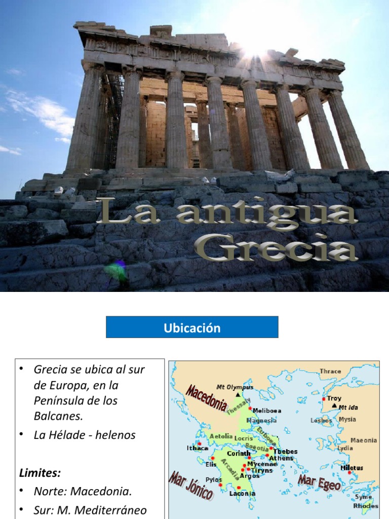 La Antigua Grecia 1 Compr | PDF | Antigua Grecia | Troya