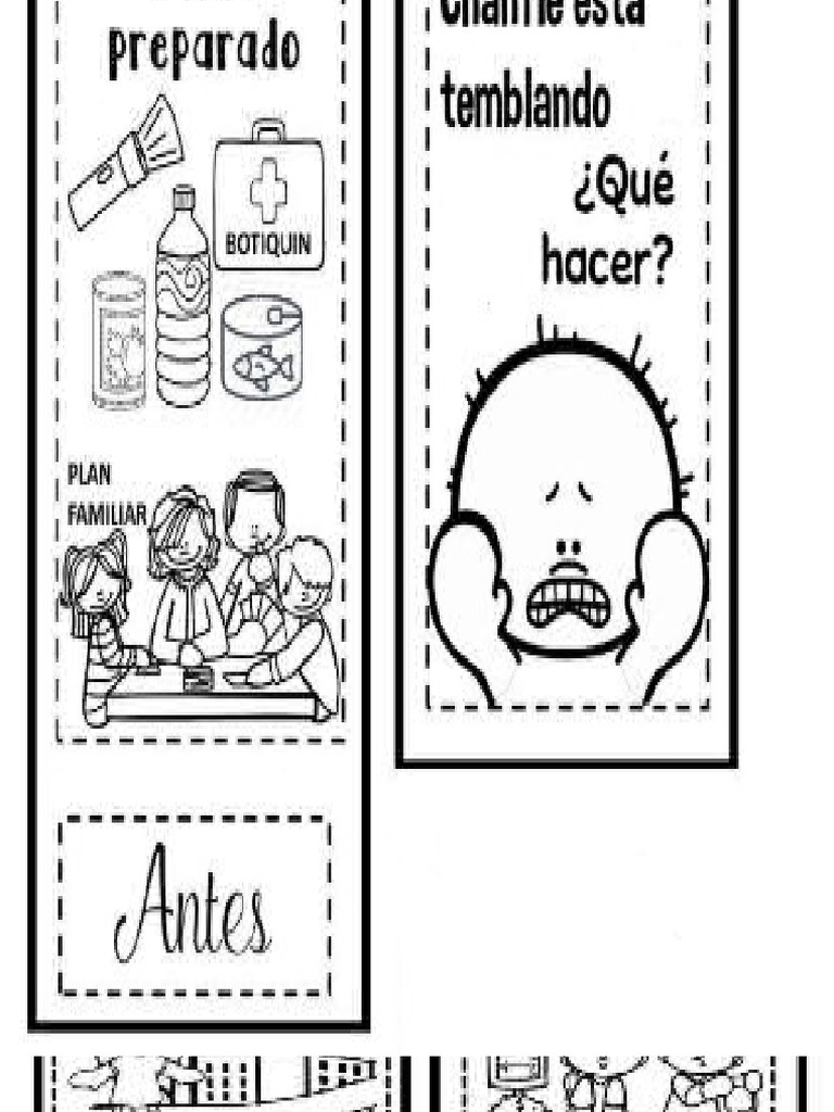 Antes, Durante y Despues de Un Sismo | PDF Antes, Durante y Despues de Un Sismo | PDF