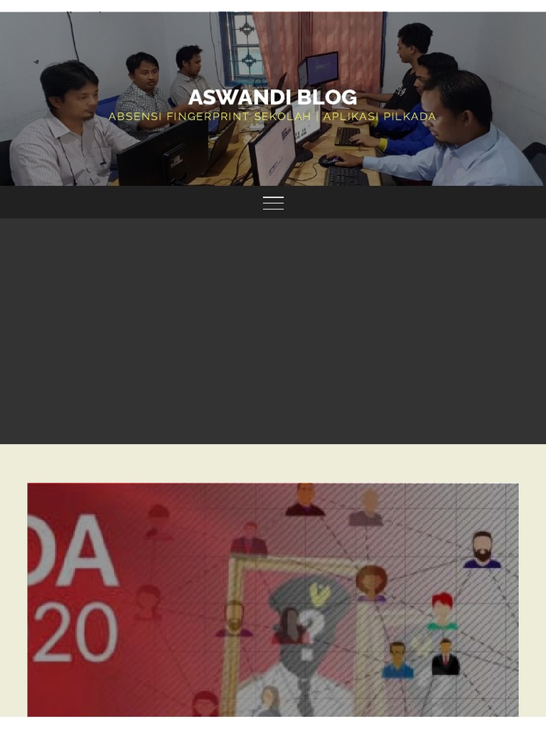 Strategi Kampanye Media Sosial Menang Pilkada 2020 - Aswandi Blog | PDF | Ilmu Sosial