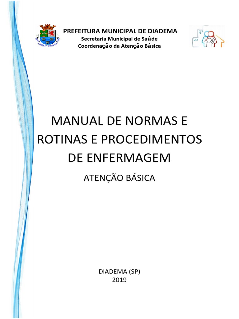 Manual Normas e Rotinas de Enfermagem Atenção Básica Diadema | PDF