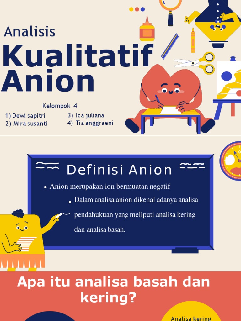 Anion A Kelompok 4 | PDF