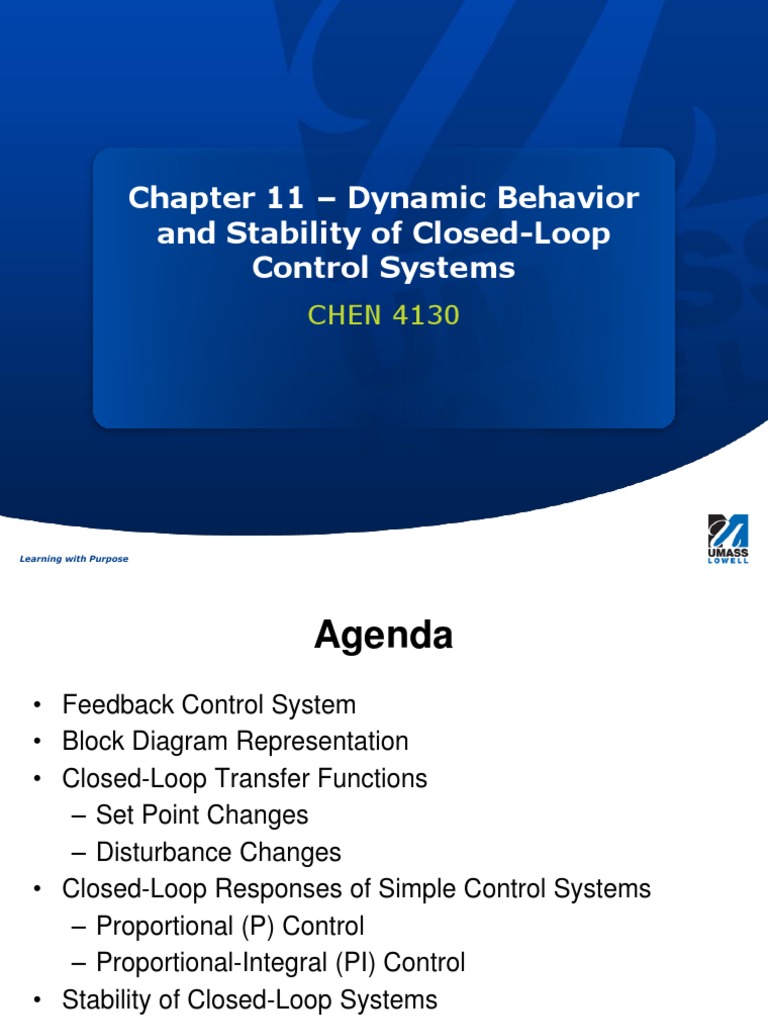 Chapter 11 - Closed Loop Control Systems | PDF | Control Theory | Systems Science