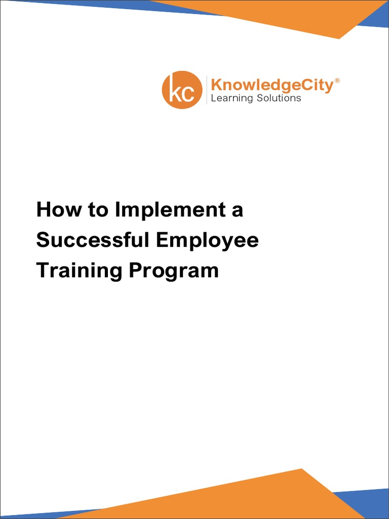 Employee Training | PDF | Employee Retention | Employment