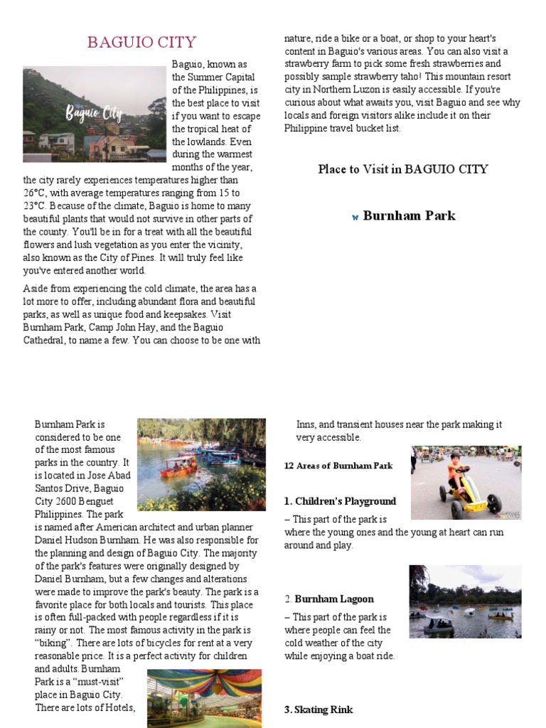 Baguio City | PDF