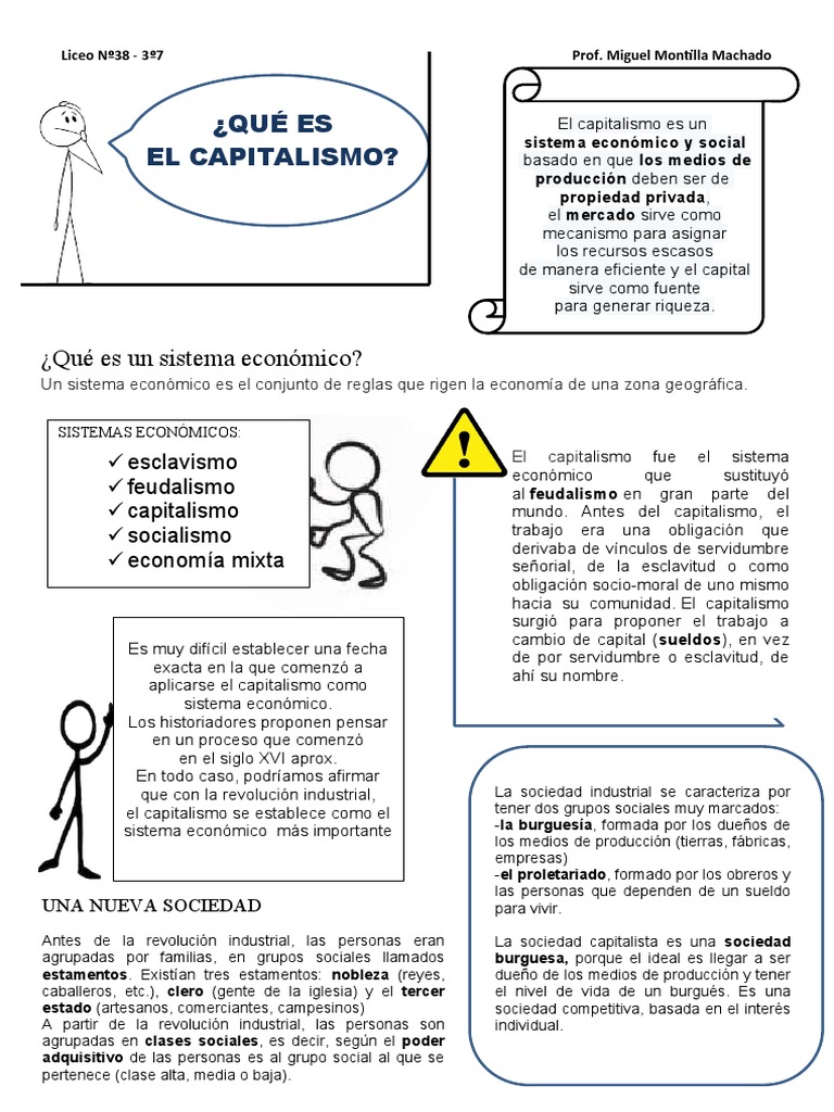 Introducción al Capitalismo y sus Clases Sociales | PDF | Capitalismo ...