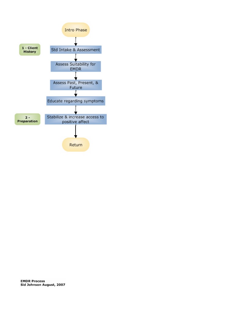 EMDR Flowchart | PDF