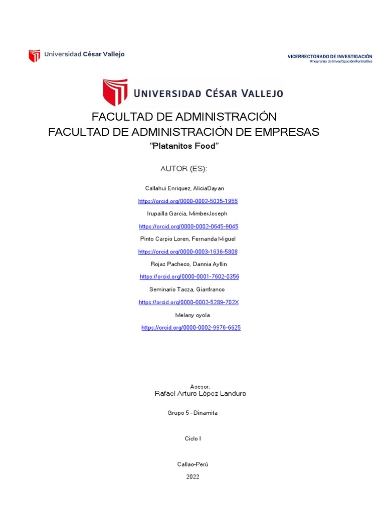 Informe Academico (Intro Administracíón) | PDF | Zapato | Análisis FODA