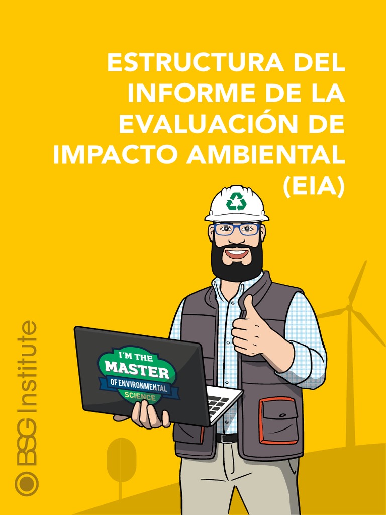 Estructura Del Informe de La Evaluacion de Impacto Ambiental Eia | PDF ...