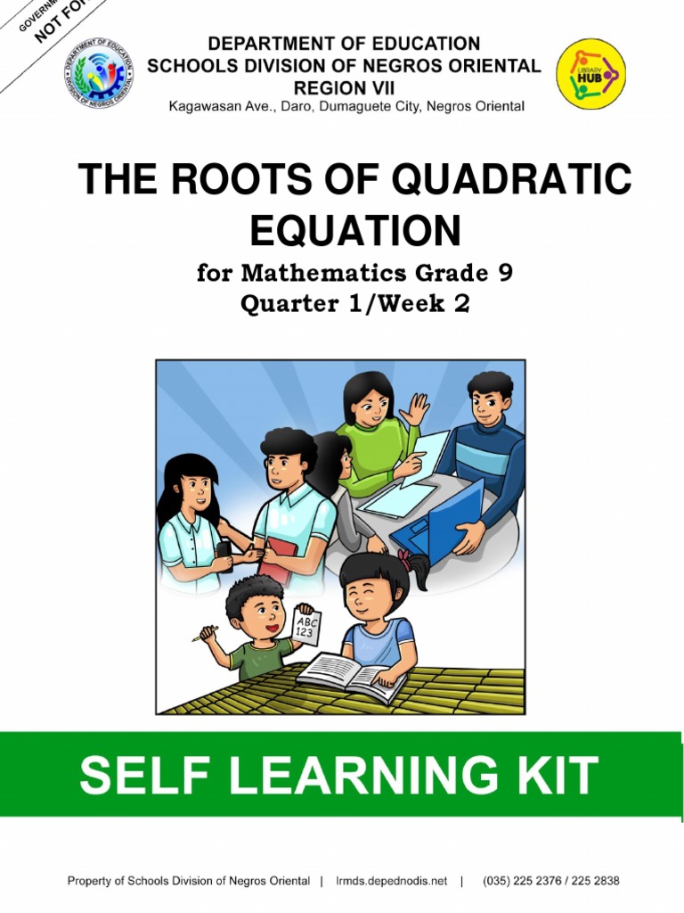 Math 9-Q1-Week-2 | PDF | Quadratic Equation | Equations