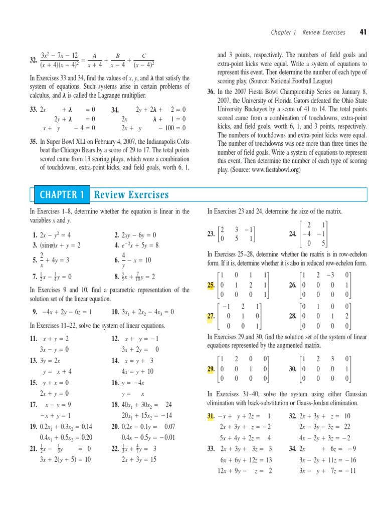 Unit2 Homework(1) | PDF | System Of Linear Equations | Matrix (Mathematics)