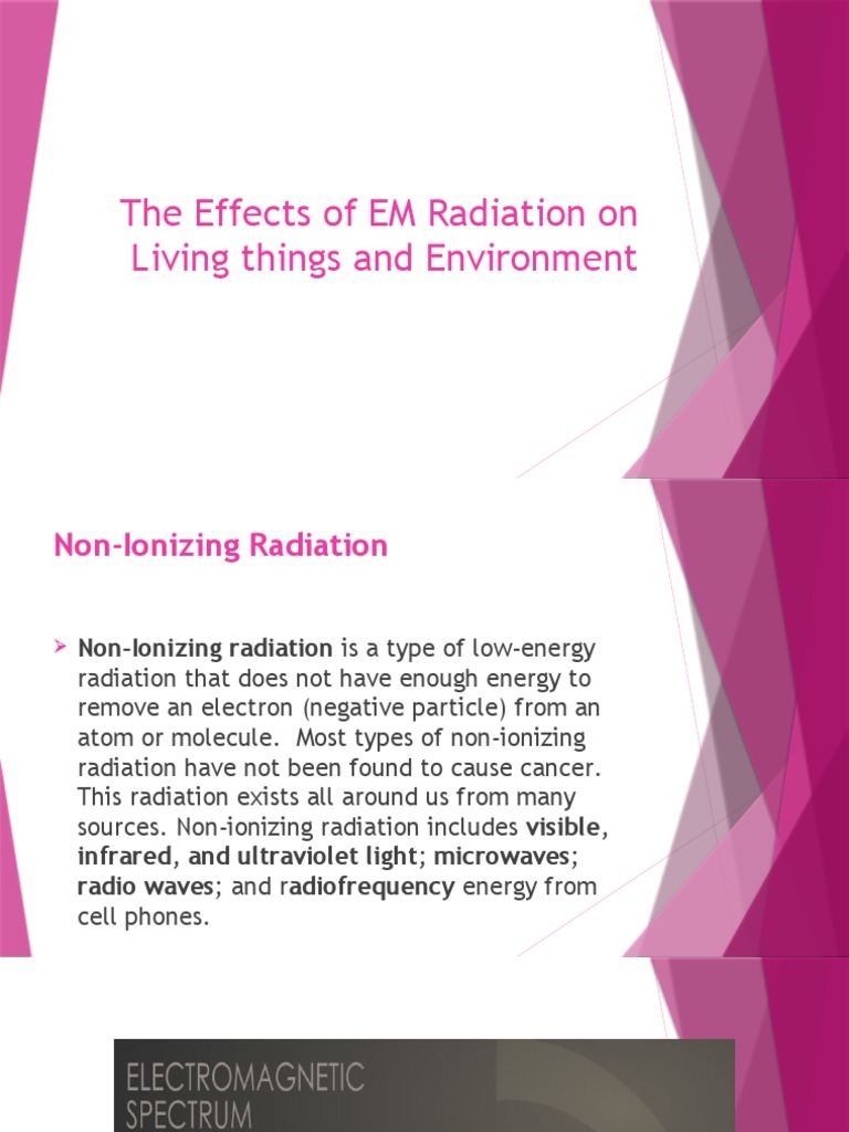 The Effects of EM Radiation On Living Things | PDF | Ionizing Radiation ...