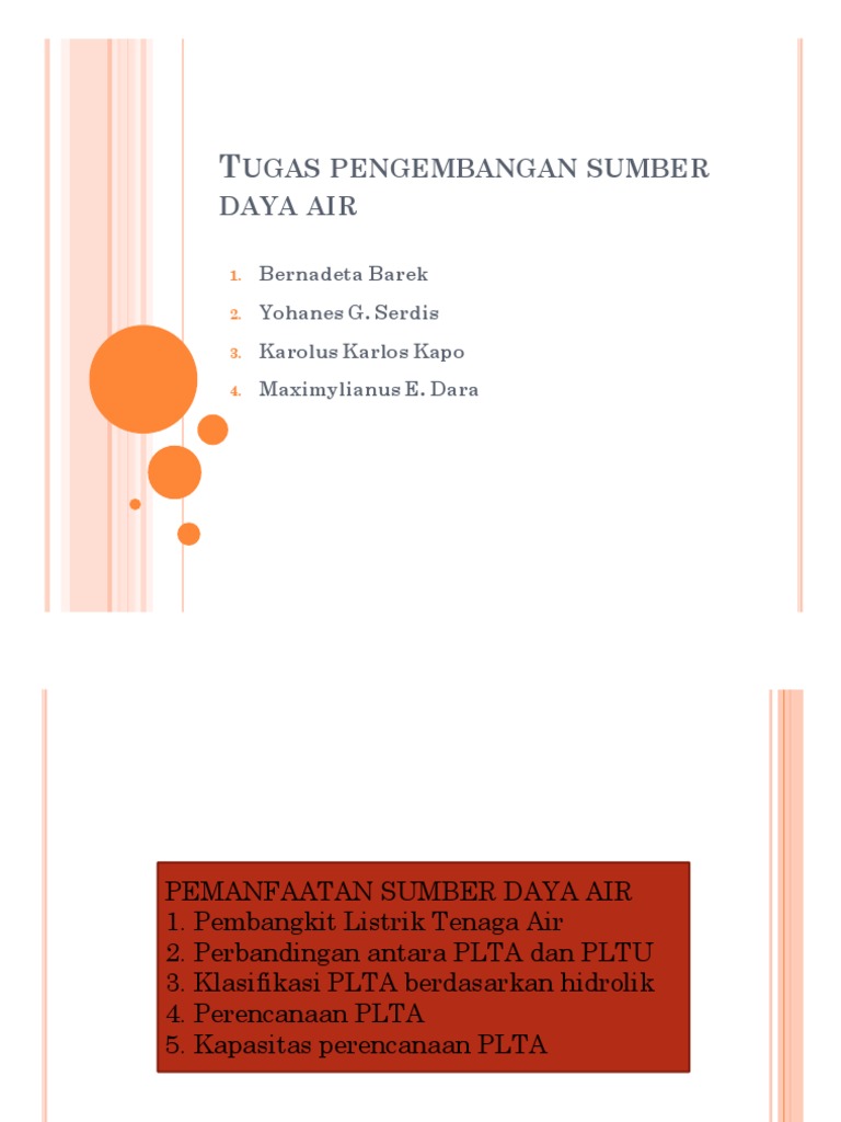 Tugas PPT Psda Pert.2 | PDF