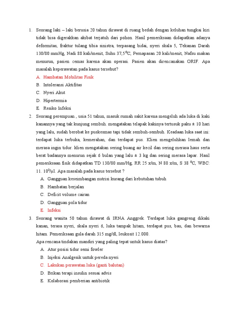 Soal KMB Galih | PDF